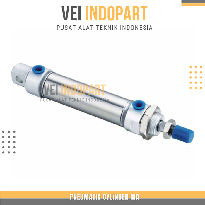 Jual MA 40 x 75 Pneumatic Cylinder Body Bulat Stainless Type MA 40X75 | Shopee Indonesia