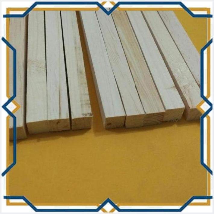 Jual [SIT] 10 BATANG KAYU PINUS STICK 1,5 CM X 1,5 CM X 60 CM | Shopee ...