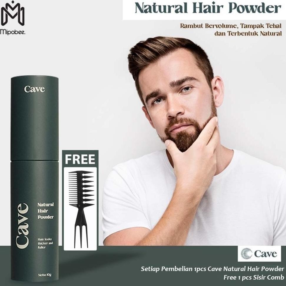 Jual Cave Natural Hair Powder 10 gr Hair Styling | Shopee Indonesia