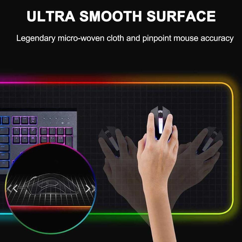 Jual tru-63 Alas Mouse Gaming RGB Mouse Pad Gaming RGB Version Berbagai ...