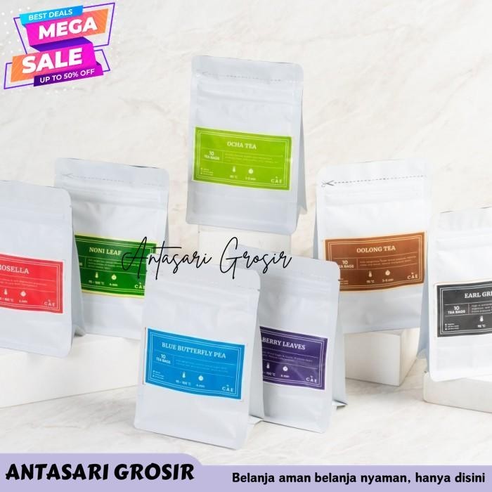 Jual AROMATIC GINGER 10 TEA BAGS KENCUR CIKUR TEH KERING HERBAL MURNI ...