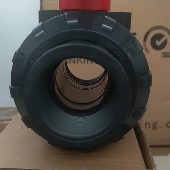 Jual BALL VALVE 2" / PVC TRUE UNION BALL VALVE 2" - SANKING | Shopee Indonesia