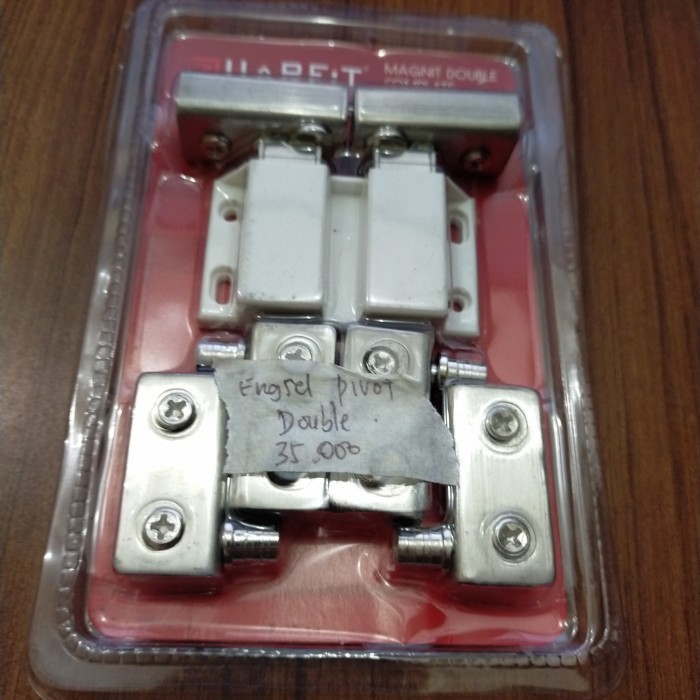 Jual ENGSEL PIVOT KACA PINTU 2 PINTU HARFIT (DOUBLE) | Shopee Indonesia