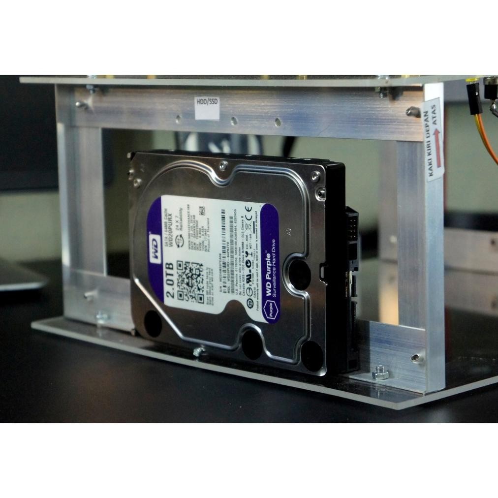 Jual PL30 Casing PC CPU Open Air MATX Micro ATX Mini ITX Custom Akrilik ...