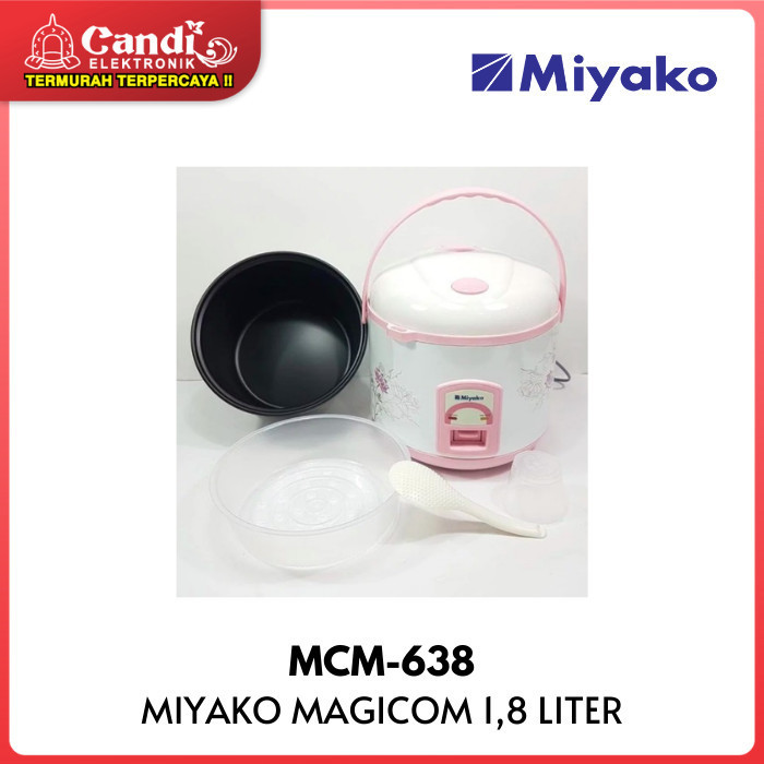 Jual Miyako Magic Com 1,8 Liter Mcm-638 - Magic Warmer Plus Miyako Mcm ...