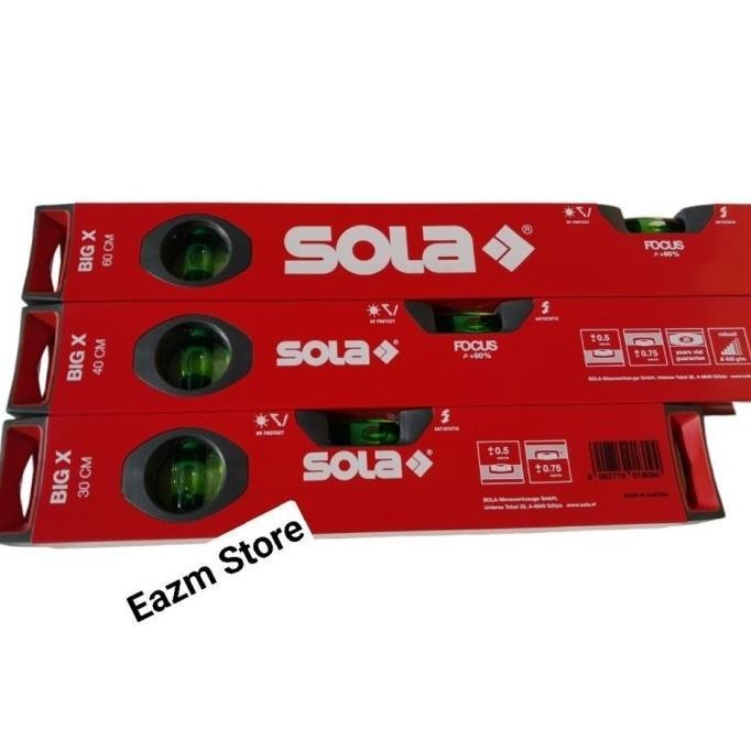Jual Waterpass Sola Box Profile Spirit Level - Big X | Berbagai Ukuran ...