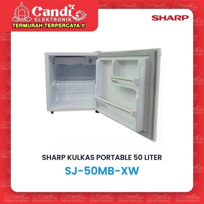 Jual Sharp Portable Refrigerator Sj-50Mb-Xw | Shopee Indonesia
