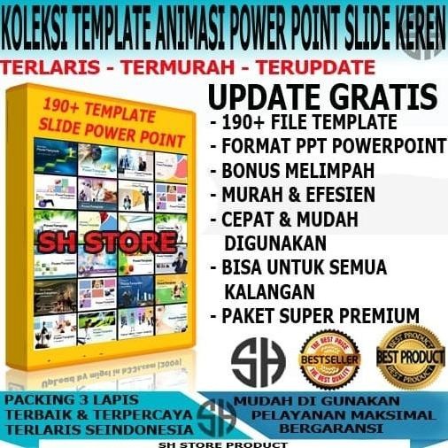 Jual Ready Koleksi Template Animasi Slide Untuk Presentasi Format Ppt ...