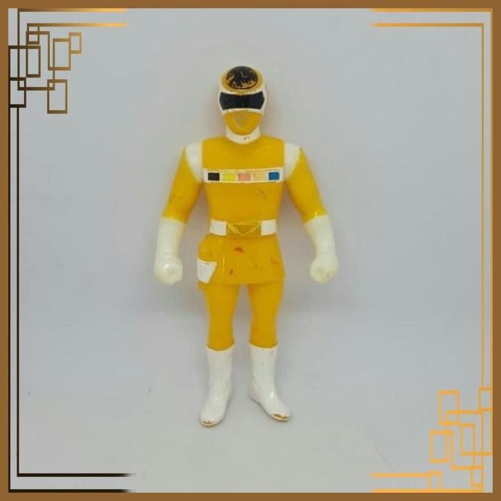 Jual [ZPT] FIGURE VINYL SENTAI MEGARANGER YELLOW KUNING POWER RANGER ...