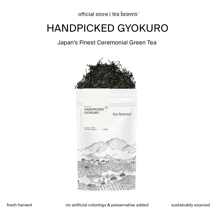 Jual Secrenada - Handpicked Gyokuro Grade A+ Organic Luxury Japanese Green Tea Teh Hijau Jepang ...