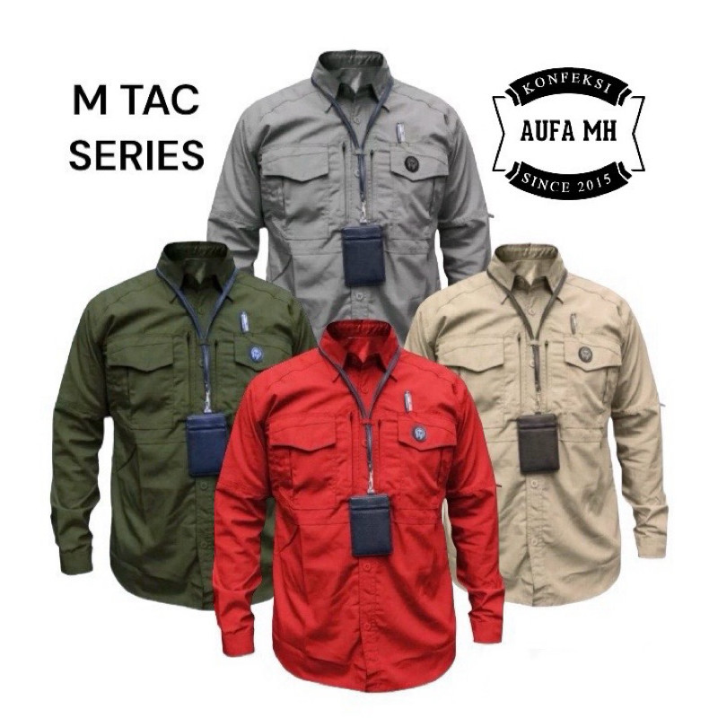 Jual Seragam Kerja // BAJU KEMEJA TACTICAL M-TAC LENGAN PANJANG - BAJU ...