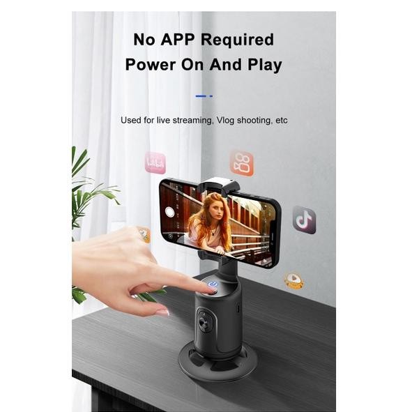 Jual Do86 SMARTCOM Gimbal Stabilizer P01 Auto Face Tracking Selfie Stick Tripod Handphone Murah ...