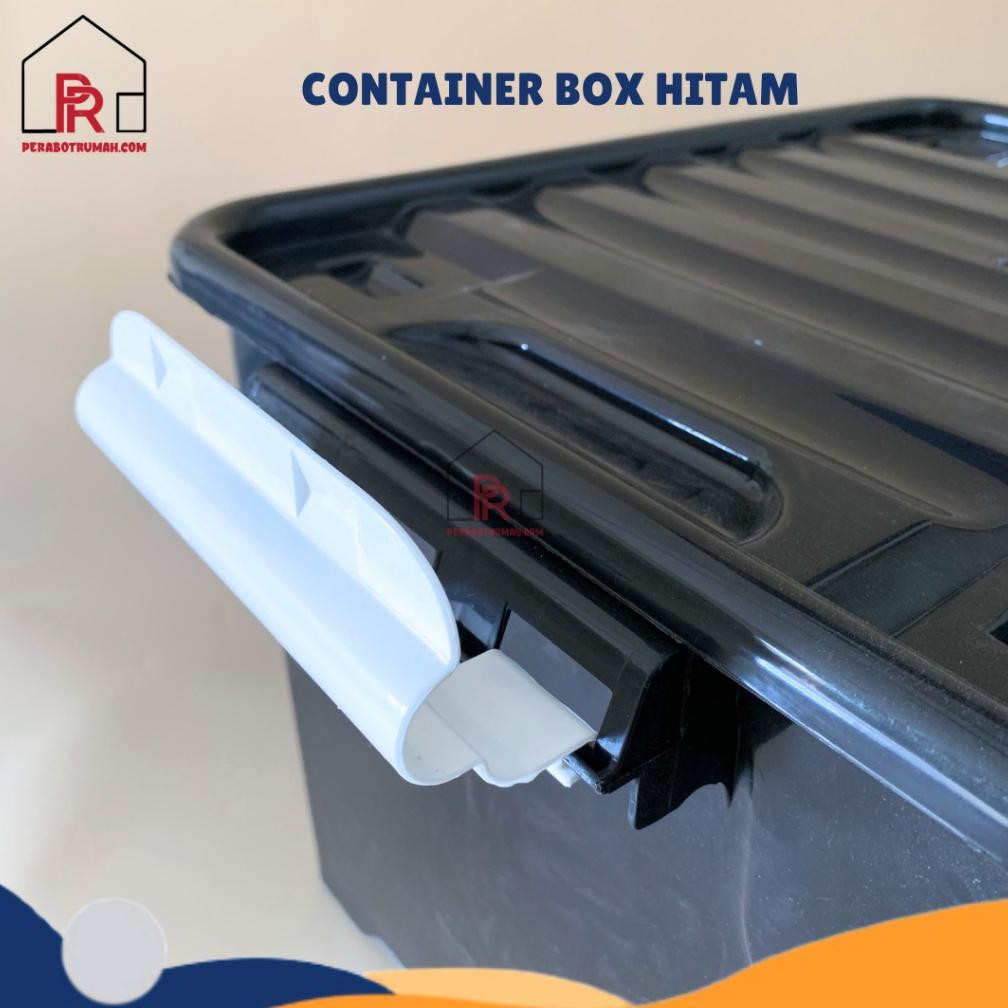 Jual et-98 Container Box Hitam 50L / Box Roda / Container Box / Kotak ...