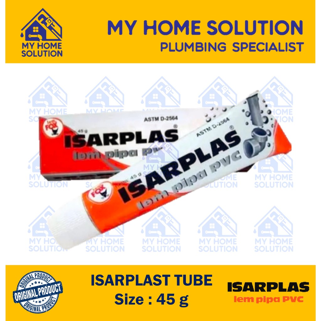 Jual LEM PVC | LEM PIPA ISARPLAST 40 gr Tube | Shopee Indonesia