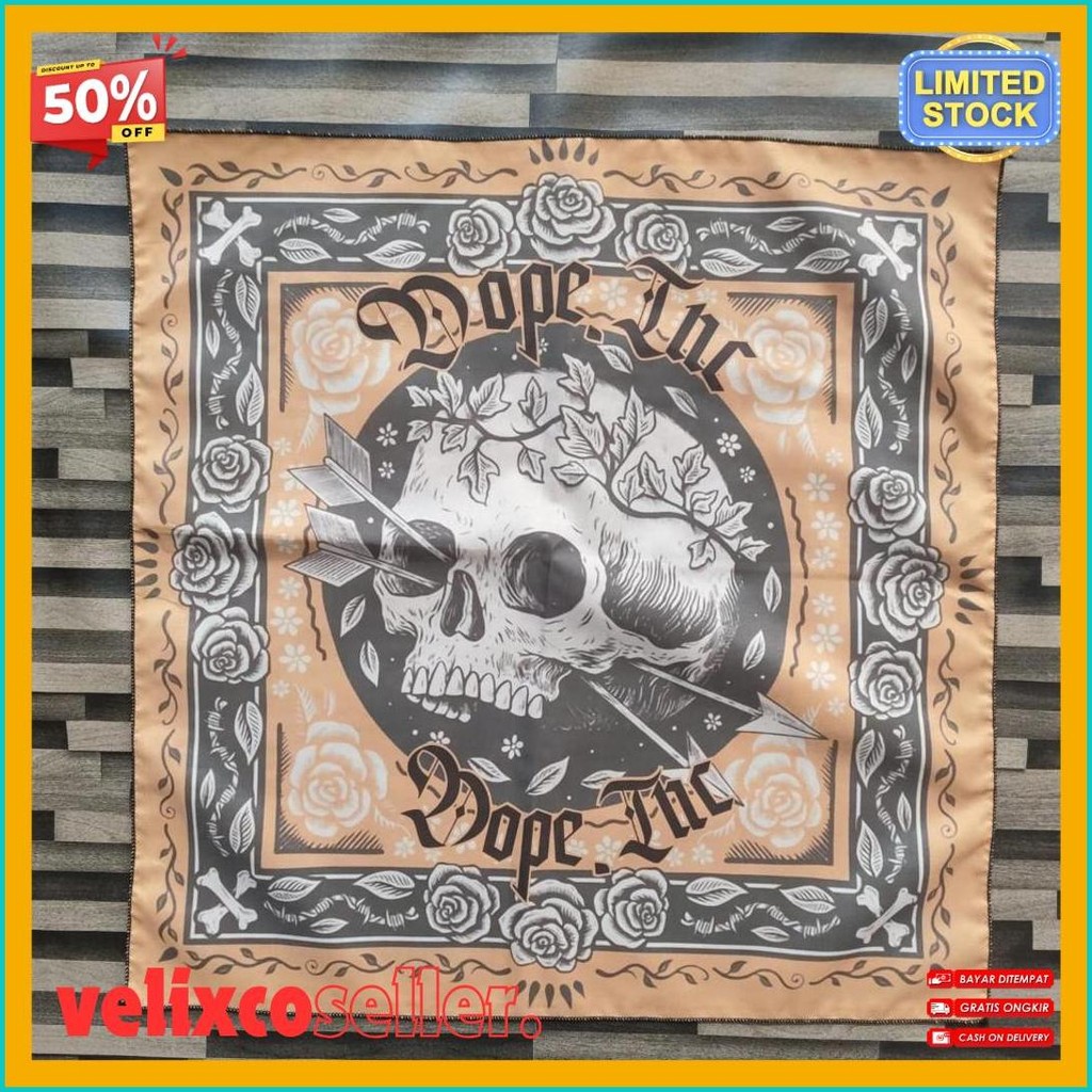 Jual Cod - 7 Days Of Week - Terbaru Slayer Syal Bandana Scraft ...