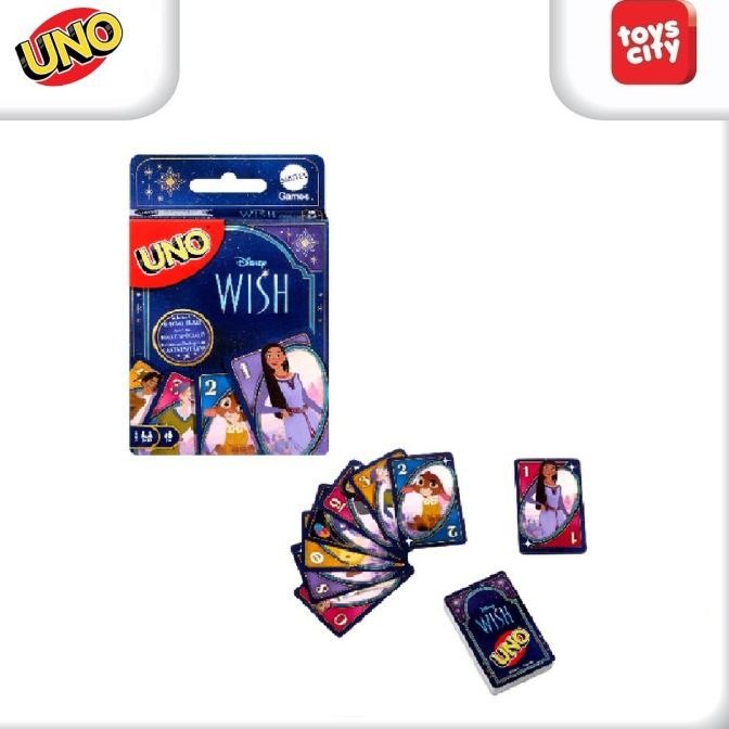 Jual UNO DISNEY WISH CARD GAME FOR KIDS, ADULTS & FAMILY NIGHT WITH ...