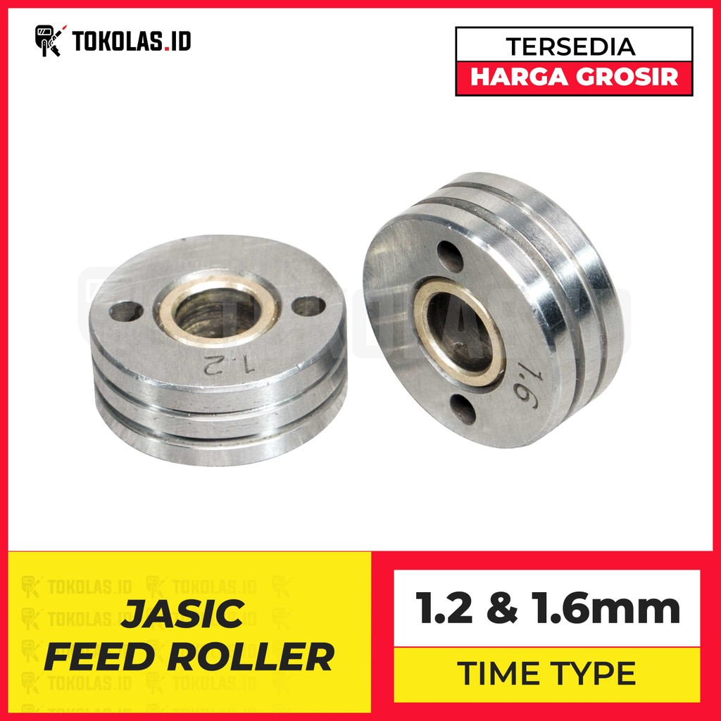 Jual Roller Wire Feeder Double Drive 1.2 1.6 MM Feed Roll MIG Jasic ...