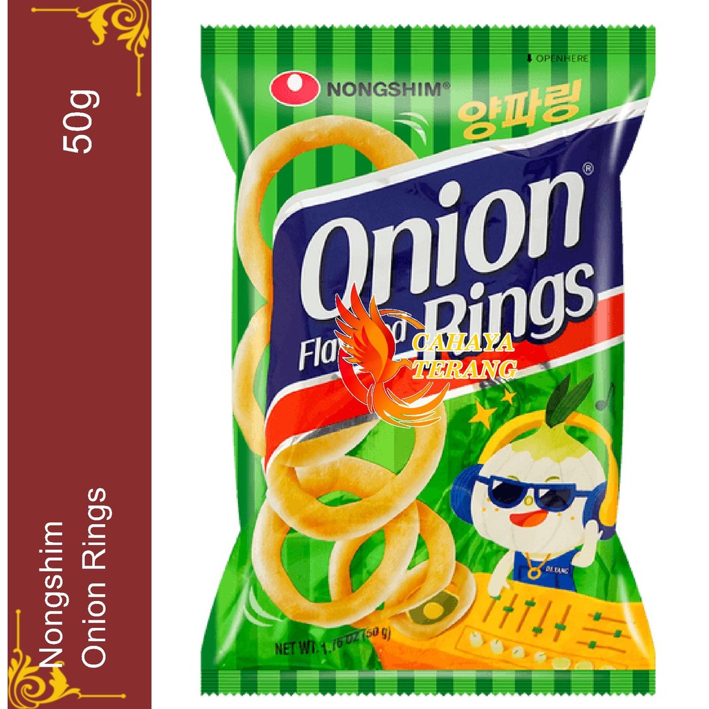 Jual Nongshim Onion Rings - 50g Nongshim Onion Flavored Rings Makanan ...