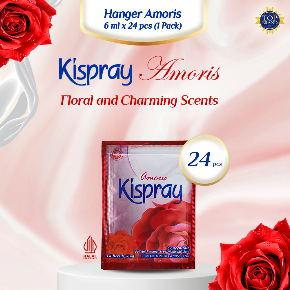 Jual Kispray Hanger Amoris 6 ml X 24 Sachet (1 pack) | Shopee Indonesia