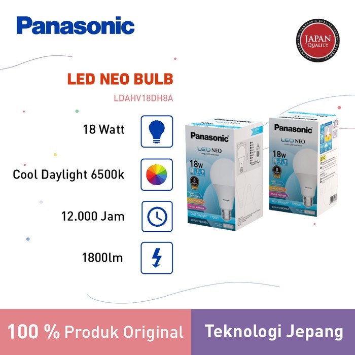 Jual LED Neo Bulb 18 Watt - Cool Daylight (Putih) | Shopee Indonesia