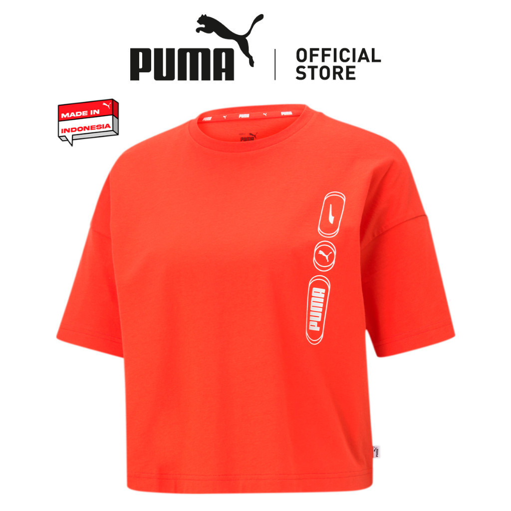 Jual PUMA Kaos Wanita Rebel Fashion | Shopee Indonesia