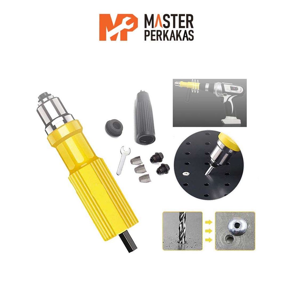Jual Adapter Tang Rivet AH30 MP / Rivet Gun Ripet Adaptor Mesin Bor ...