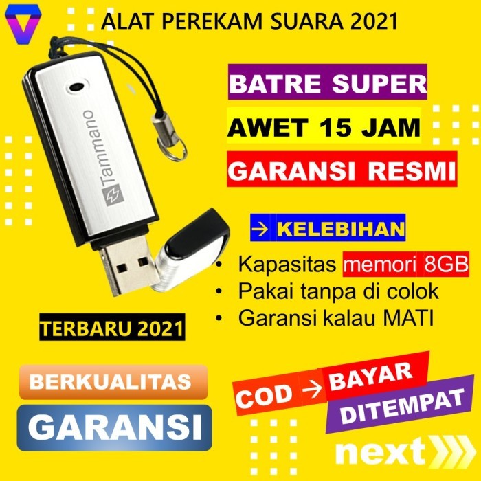 Jual Alat Perekam Suara Tersembunyi Penyadap Suara Voice Recorder Mini ...