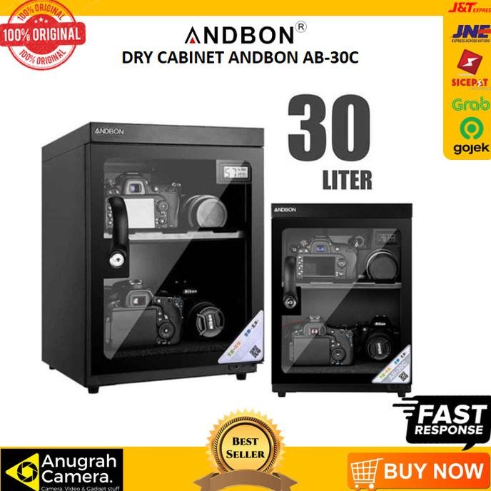 Jual DRY BOX DRY CABINET ANDBON AB-30C DIGITAL DRYBOX DRYCABINET 30 ...