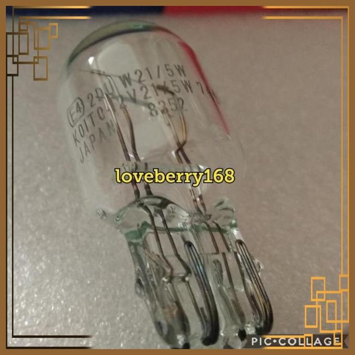 Jual [LBR] BOHLAM LAMPU REM MERK KOITO JAPAN TYPE T20 12V/5W UTK INNOVA ...