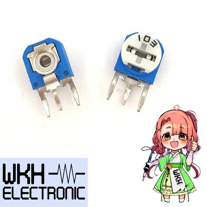 Jual (WKH) RM063 10K 103 POTENSIOMETER TRIMPOT RM-063 OHM POTENSIO ...