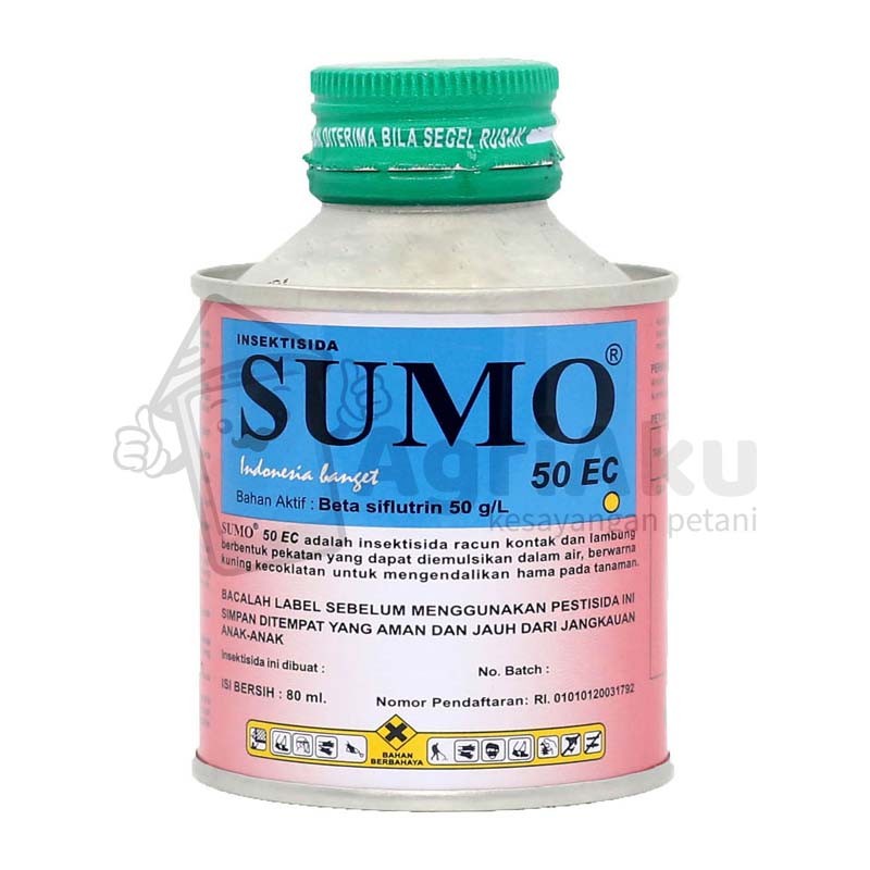 Jual Sumo 50EC 80ml Insektisida Obat Pengendali Hama Ulat Tanaman ...