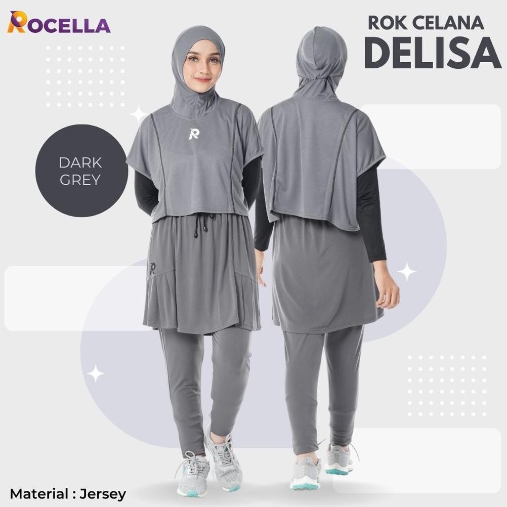 Jual NI06 Rocella Rok Celana Delisa Rok dan Celana Running yang dijahit ...