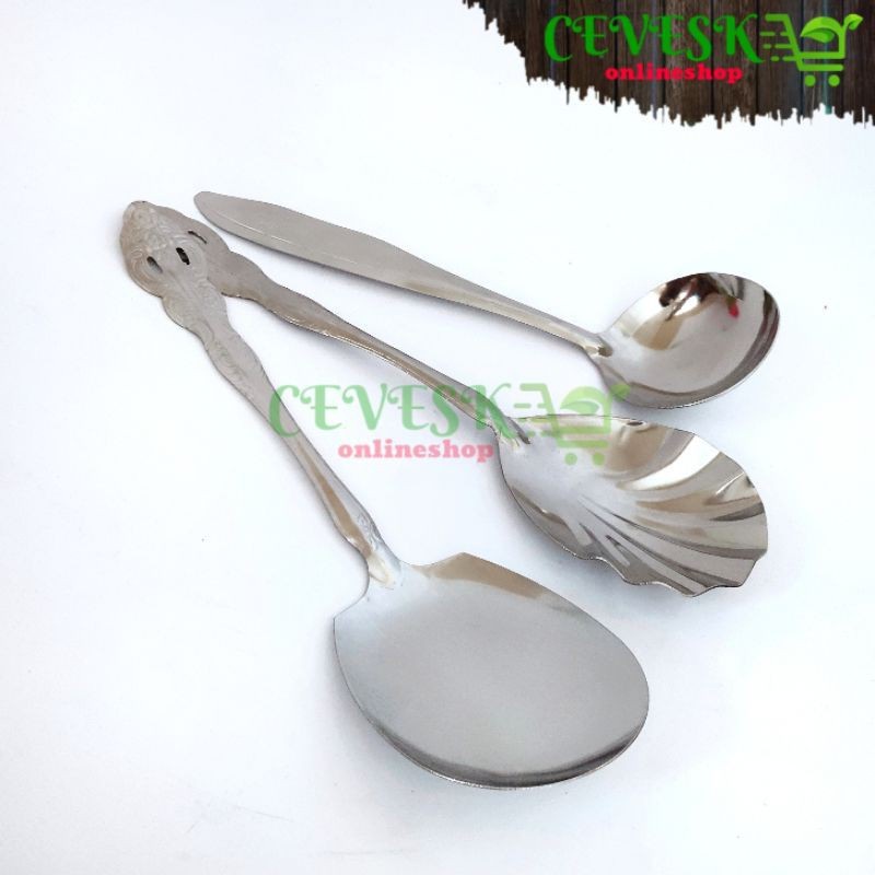 Jual SENDOK SAYUR STAINLESS SINDUK | Shopee Indonesia