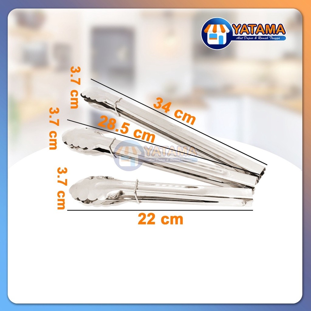 Jual CAPIT MAKANAN GORENGAN KUE CAPITAN JEPITAN PENJEPIT STAINLESS ...