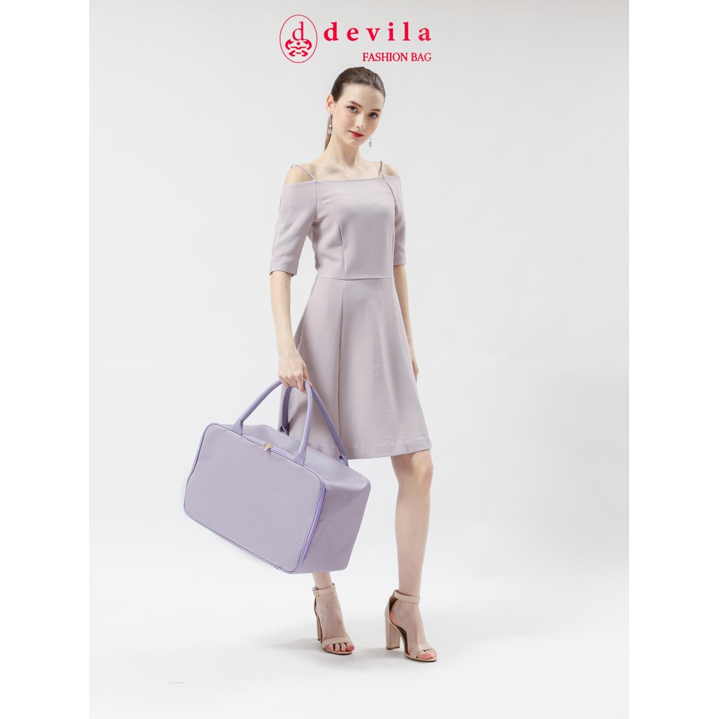 Jual DEVILA - Curve Lilac Waterproof Tas Travel Bag Jumbo Size | Shopee ...