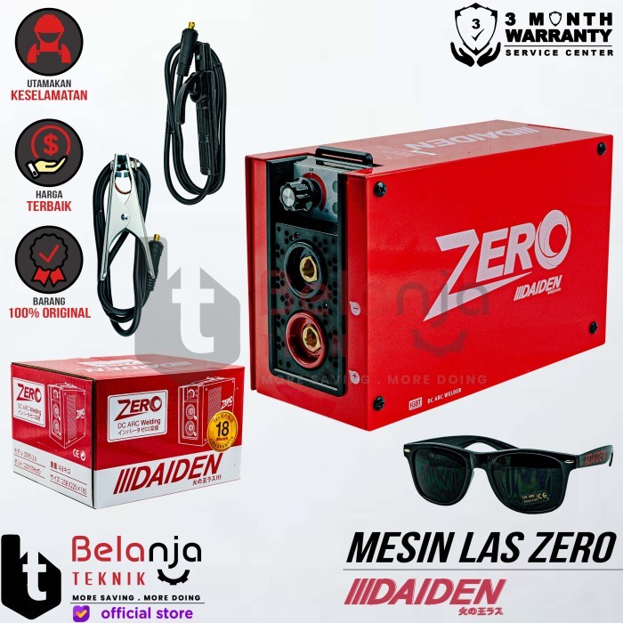 Jual Ready Daiden Zero Mesin Trafo Las Listrik Mini 120 A Travo Las ...