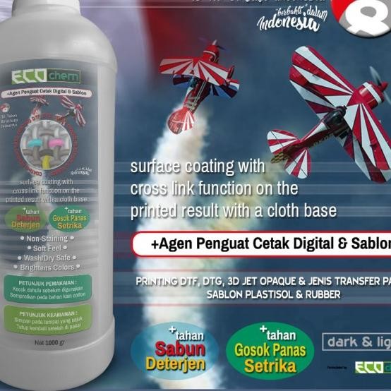 Jual Cairan Coating Apoxy Tinta Dtf, Tinta Dtg & 3G Jet Opaque Spray ...