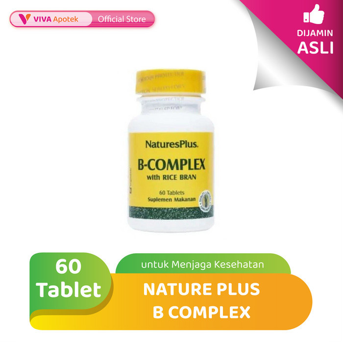 Jual Nature Plus B Complex untuk Menjaga Kesehatan (60 Tablet) | Shopee ...