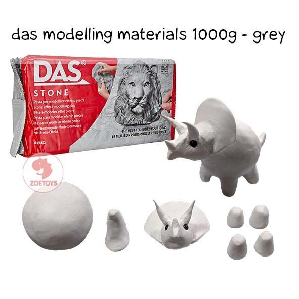 Jual Han Zoetoys Das Modelling Clay 1000G Das Clay Tanah Liat Pottery ...