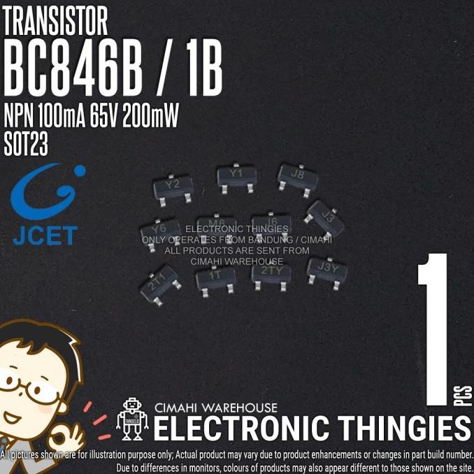 Jual Murah (20) BC846B JCET SOT32 1B TRANSISTOR SMD BC846 thingie43 Diminati Banget | Shopee ...