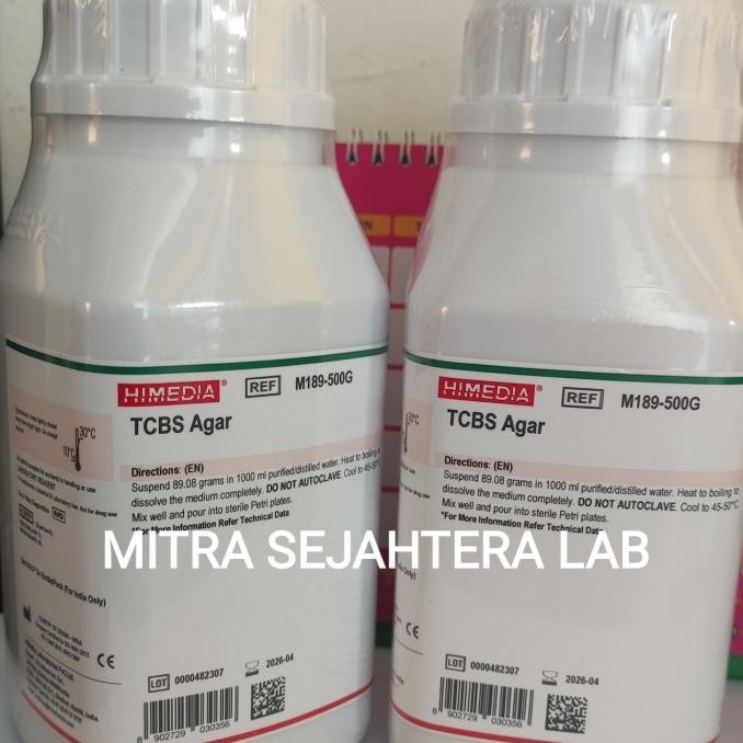 Jual TCBS AGAR HIMEDIA 500 GRAM M189 / M189-500G Media Mikro TCBS Agar | Shopee Indonesia