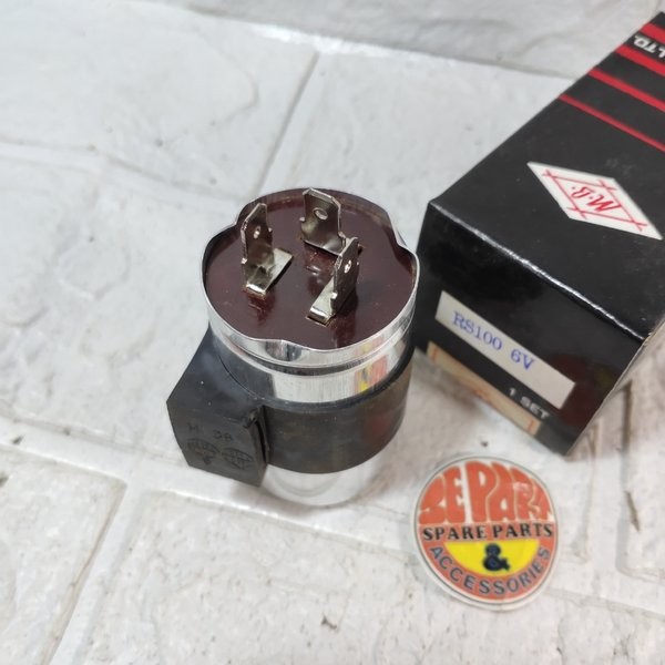 Jual Flaser 6V K3 Flasher Rs100 Yb 100 Rs Barang Langka | Shopee Indonesia