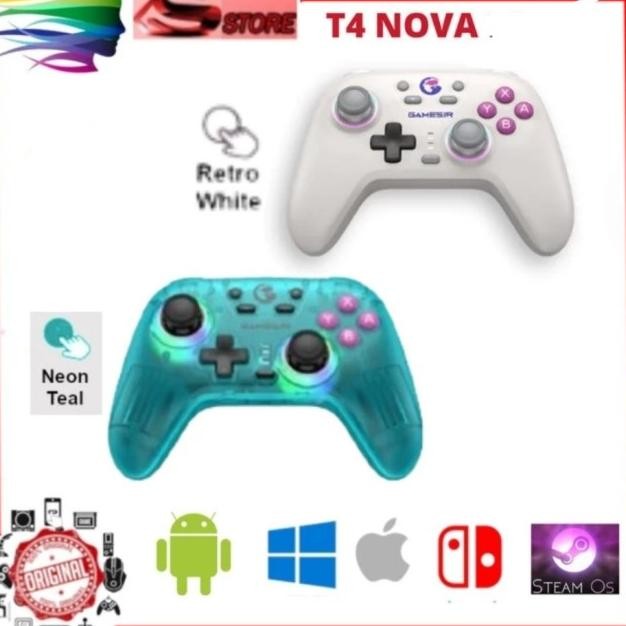 Jual GameSir T4 Nova Gamepad Wireless Controller Hall Effect Joysti ...