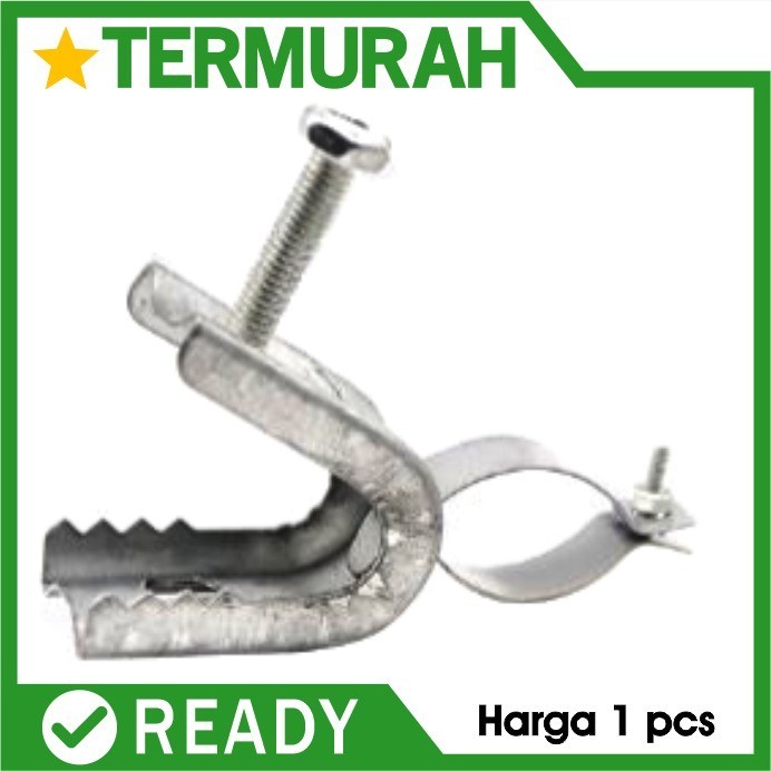Jual best produk] Klem Piluk Clamp Pyluck Buaya Beam 1/2 20mm | Shopee ...
