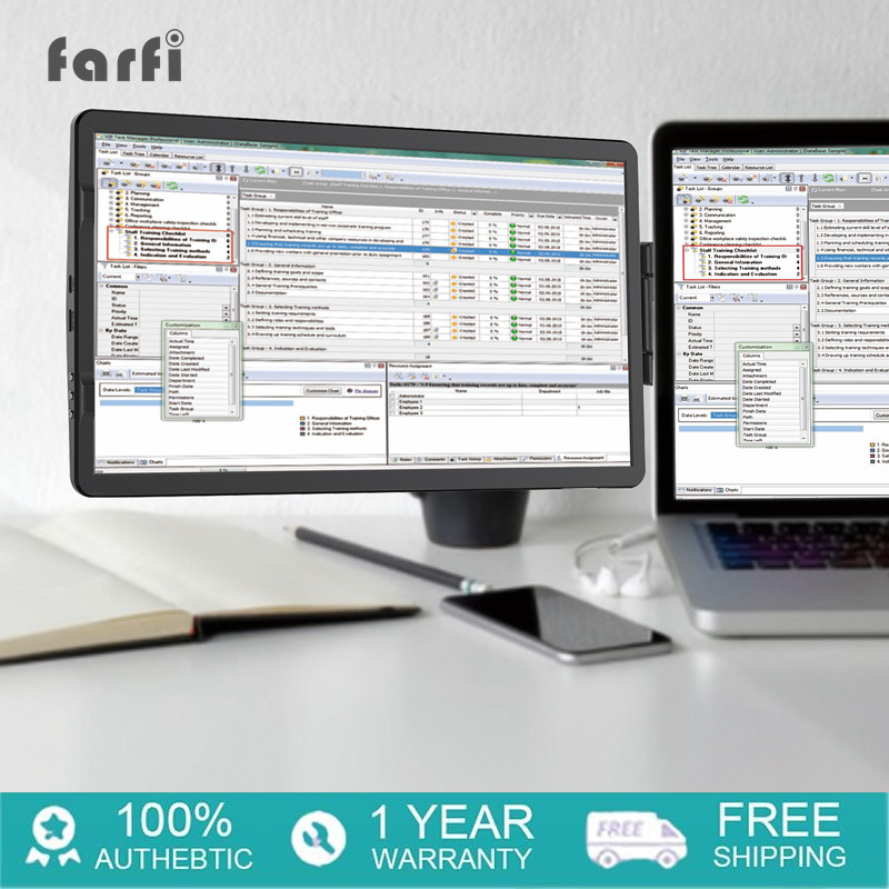 Jual [Farfi] Monitor Game USB3.1 15.6 Inci EM141 EM116 EM15.6 USB3.1 ...