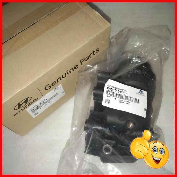 Jual [GPO] FILTER OIL ASSY HYUNDAI SANTA FE STARIA TUCSON 263102F011 ...