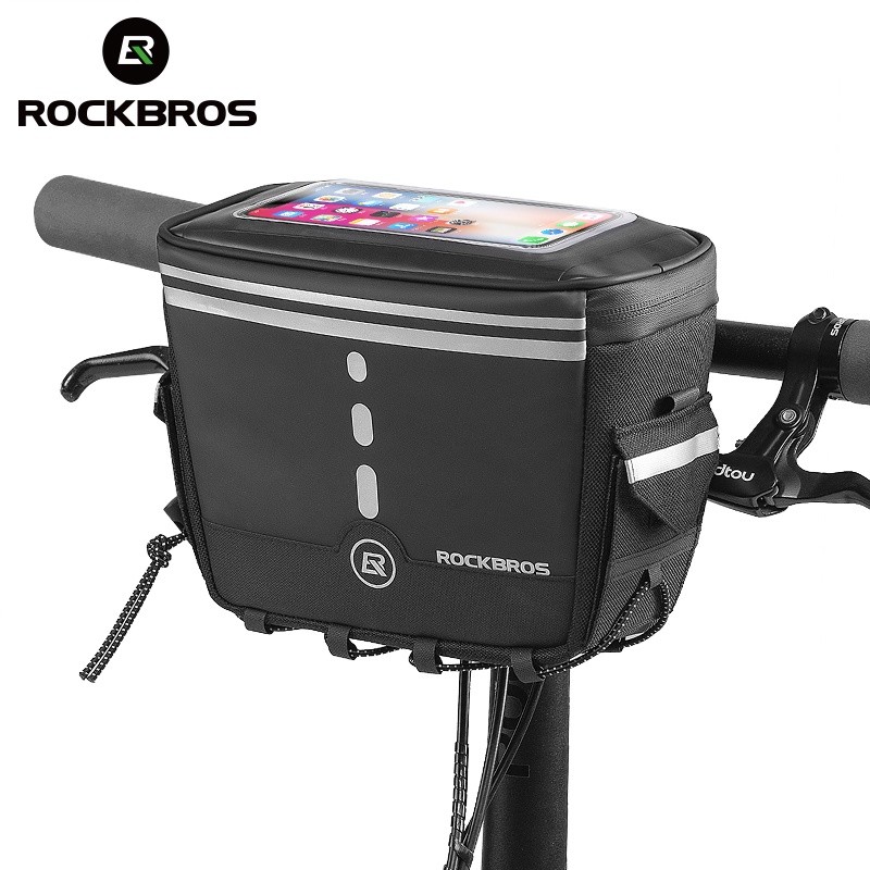 Jual ROCKBROS Tas Stang Sepeda Rangka Depan Penyimpanan Sepeda Ringan ...