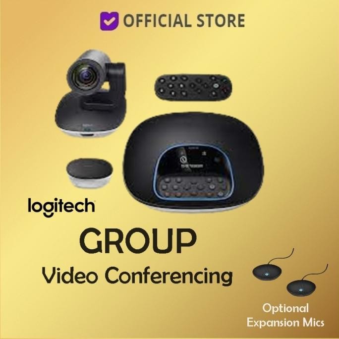 Jual LOGITECH GROUP CONFERENCE CAM WEBCAM CAMERA ORIGINAL DAN ...