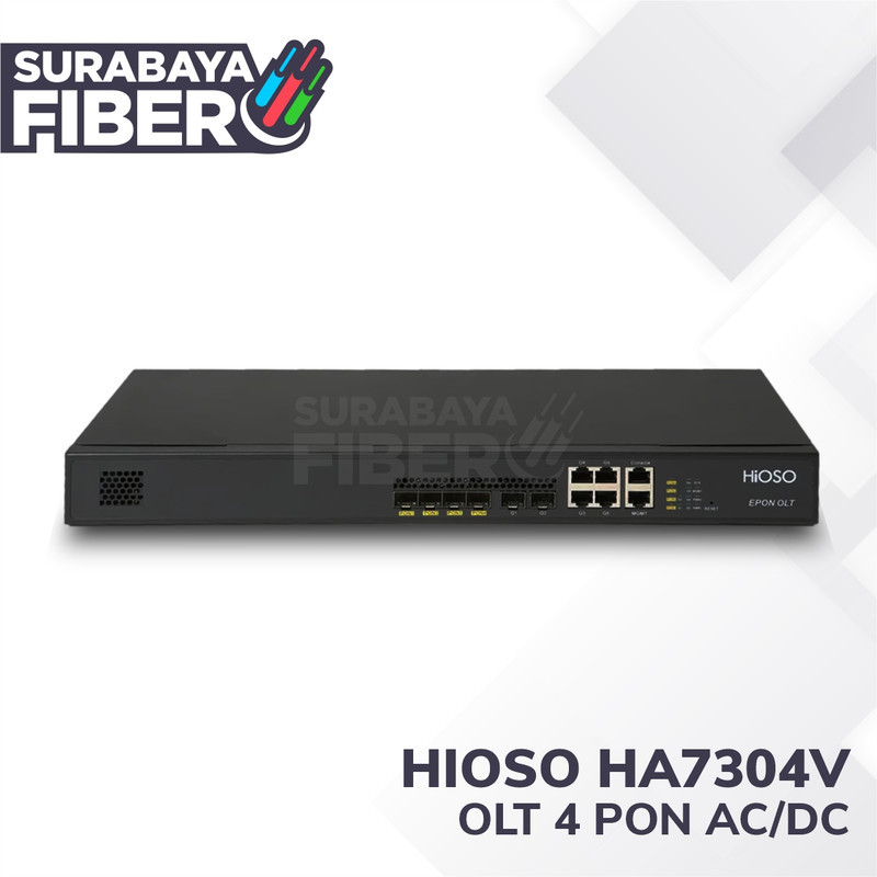 Jual OLT Hioso HA7304V 4 Port AC/DC - OLT EPON 4PON Lengkap SFP 7/8/9 ...