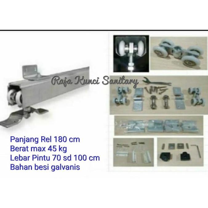 Jual Rel Pintu Sliding J3 - 180 Cm/Sliding Door/Rel Pintu Geser ...